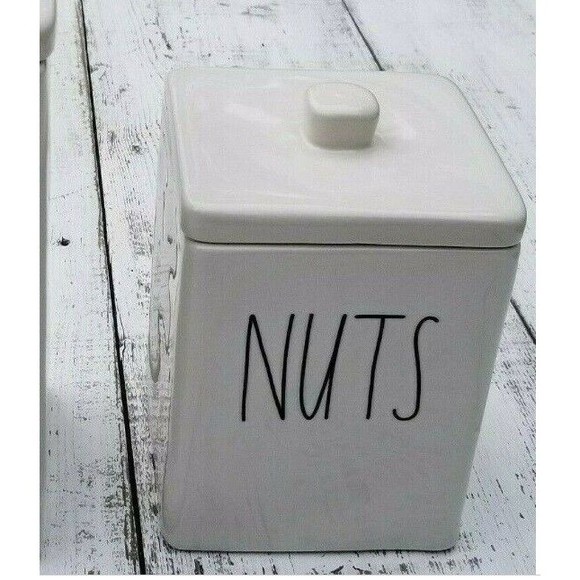 Rae Dunn | Kitchen | Rae Dunn Artisan Collection Kitchen Nuts Cannister ...
